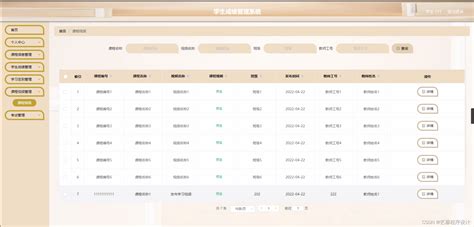 springboot java php node python学生成绩管理系统【计算机毕设】 python成绩管理系统界面 csdn博客