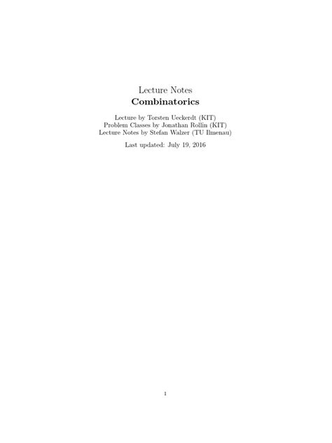 combinatorics pdf pdf permutation discrete mathematics