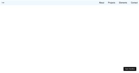 React Hamburger Menus Examples CodeSandbox