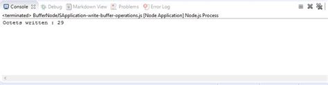 learn the concept of buffers in node js