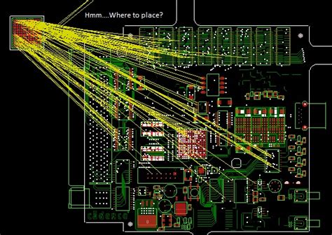 component placement in allegro pcb editor
