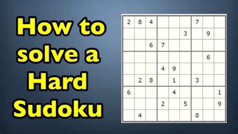 sudoku how to solve hard level sudoku 1 detailed explanation of the sudoku tricks used