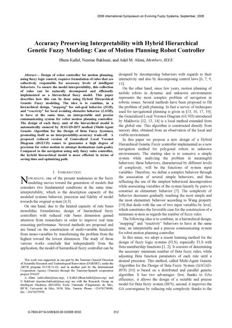 pdf accuracy preserving interpretability with hybrid hierarchical genetic fuzzy modeling case