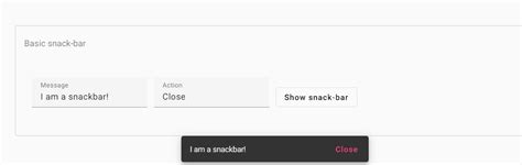 angular material snackbar customizing size and placement by abhinav akhil medium