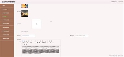 springboot java php node python企业知识产权管理系统【计算机毕设】 知识产权程序文件汇编 csdn博客