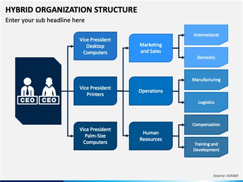 Hybrid Organization Structure PowerPoint Presentation Slides PPT