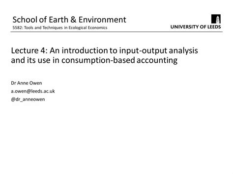 pdf lecture 4 an introduction to input output analysis and · lecture 4 an introduction