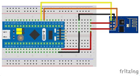 手把手带你使用esp8266 与 stm32f103c8实现网络服务器 esp8266与stm32连接原理图 csdn博客