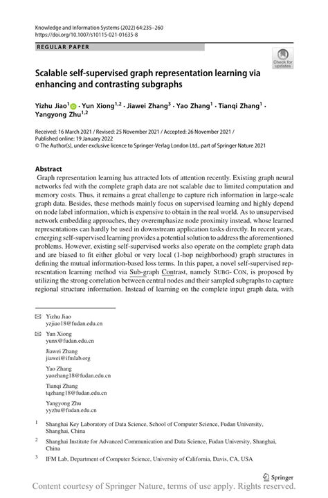 scalable self supervised graph representation learning via enhancing and contrasting subgraphs
