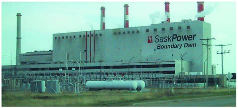 SaskPower Carbon Capture And Storage Project Saskatchewan Province