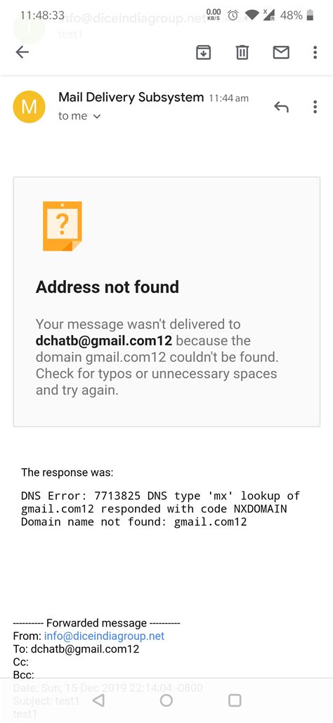 php how to know that one email address is invalid using phpmailer stack overflow
