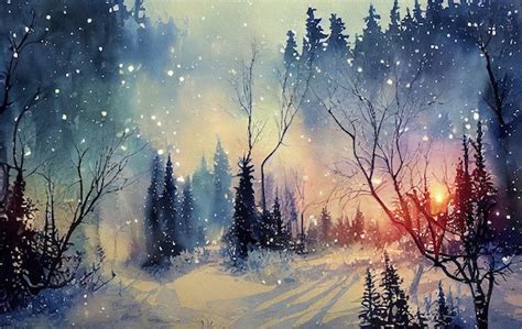 Premium Photo Aurora Borealis On Night Sky