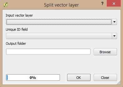 Gis Splitting Shapefile Into Separate Files For Each Feature Using