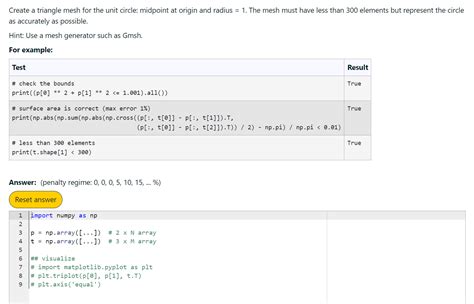 Solved Use Phyton To Write The Code And Run All Of Tests Chegg