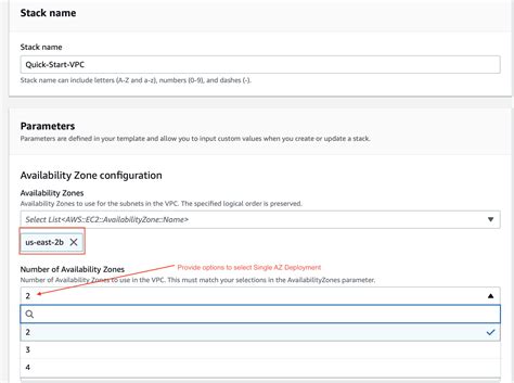 enhancement allow selecting single az deployment to facilitate spinning up low cost non