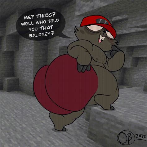Rule 34 Animated Ass Big Ass Big Butt Breathotter Character Request Hat Looking Back Male Male
