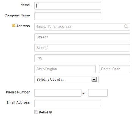 Using Address Fields Quickbase Help
