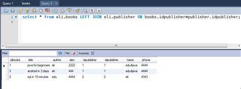 mysql left join w3resource