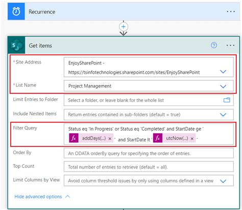 power automate create an html table from sharepoint list enjoysharepoint