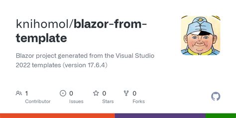 Github Knihomol Blazor From Template Blazor Project Generated From