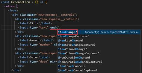 Listening To User Input In React Dot Net Tutorials