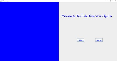 bus ticket reservation system project in java swing codersarts