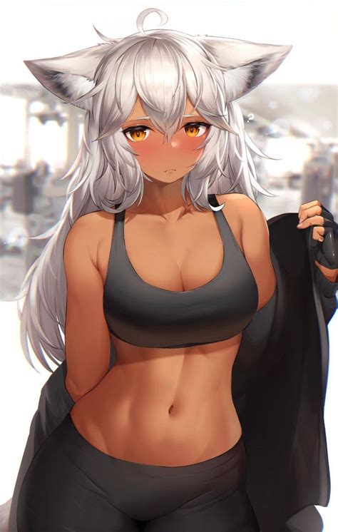 Pin De Kiba Kurosaki En 01 アニメ Dark Skinned Girls Arte Monster Hunter Chica Anime Manga