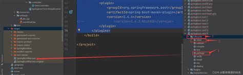 springboot——spring boot 打包与部署 spring boot 项目转war classpath csdn博客