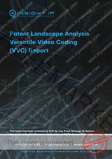 patent landscape analysis versatile video coding vvc report insight ip