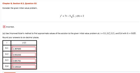 solved chapter 8 section 8 3 question 02 consider the given