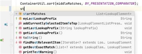 code completion intellij idea