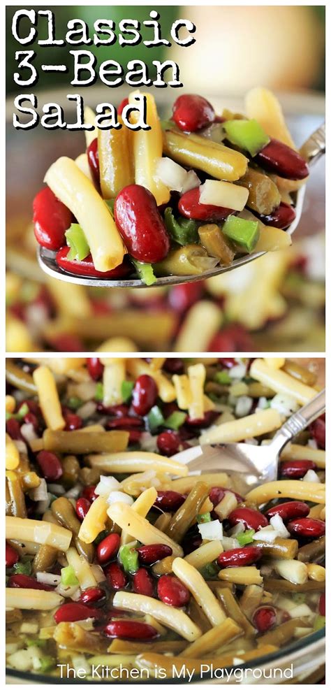 Classic 3 Bean Salad The Kitchen Is My Playground