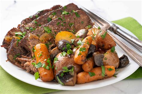 Crock Pot Roast Beef Dinner Recipe