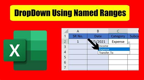 How To Create Drop Down Lists In Excel Using Named Ranges Excel