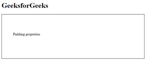 CSS Margins And Padding GeeksforGeeks