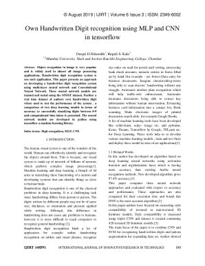 Fillable Online How To Build A Neural Network To Recognize Handwritten