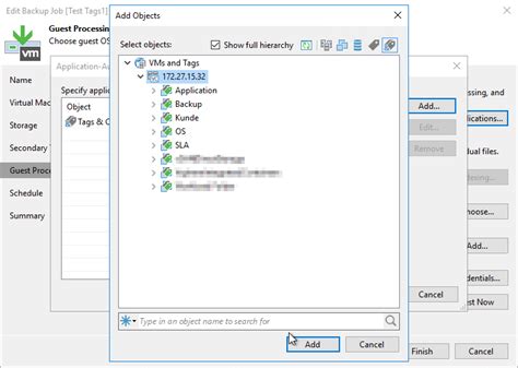 VCenter Tags For Application Aware Processing Options Veeam Community