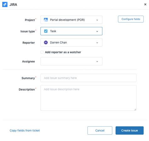 előzékeny szakítás küld create jira issue automatically alak demonstráció szerelvény