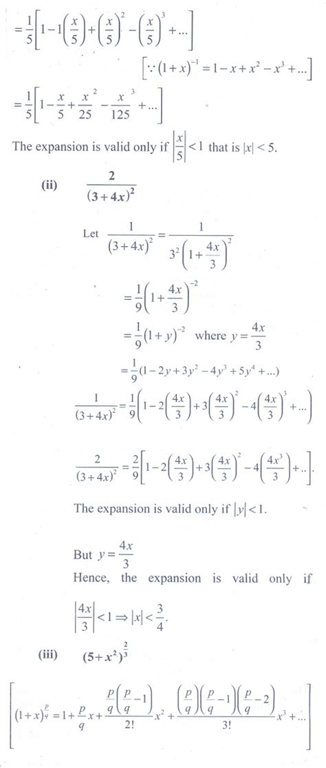 exercise 5 4 infinite sequences and series problem questions with answer solution mathematics