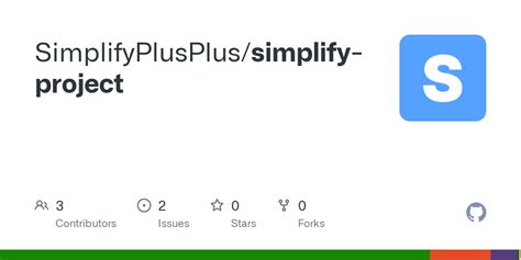 GitHub SimplifyPlusPlus Simplify Project