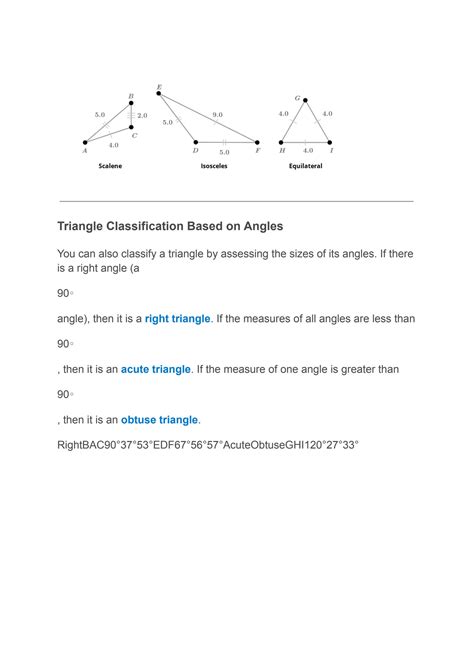 SOLUTION Triangles Definition Classification Interactives And Examples
