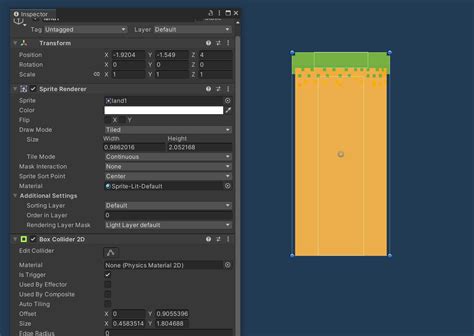 automatically match collider bounds with sprite size in unity wonderful duck by lulapupa