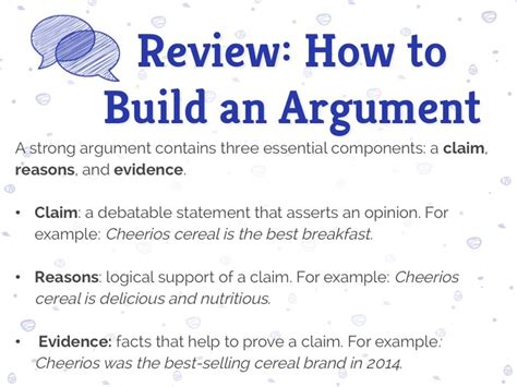 🔥 essential components of a logical argument logical arguments 2022 10 13