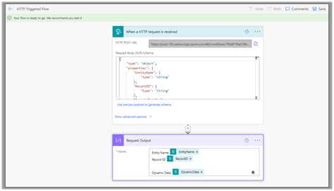 trigger power automate flow using javascript uni directional cloudfronts