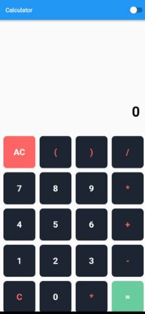 GitHub Zack793ff Calulator App A Simple Calculator App With Flutter