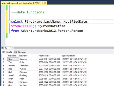 We Will Use AdventureWorks2012 Person Person Table For This Operator