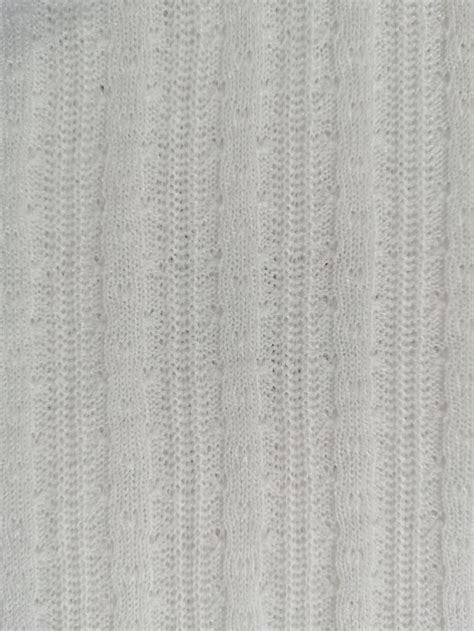 罗纹粗针提花工艺品玩具衣服DIY针织面料 阿里巴巴