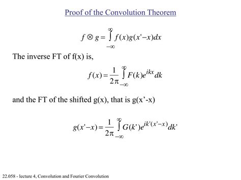 ppt convolution fourier convolution powerpoint presentation free download id 1295845