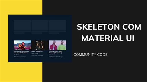 Como Fazer Skeleton No ReactJs YouTube