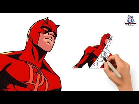 How To Draw Daredevil Marvel Matt Murdock Art Tutorial Artofit